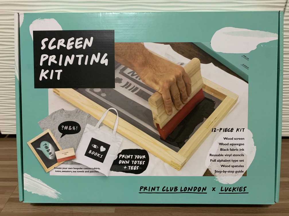 DIY screen printing kit, Hobbies & Toys, Art & Prints on Carousell