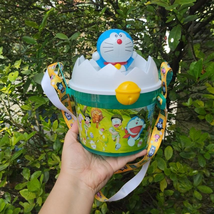 Doraemon Popcorn Buket, Hobbies & Toys, Toys & Games on Carousell