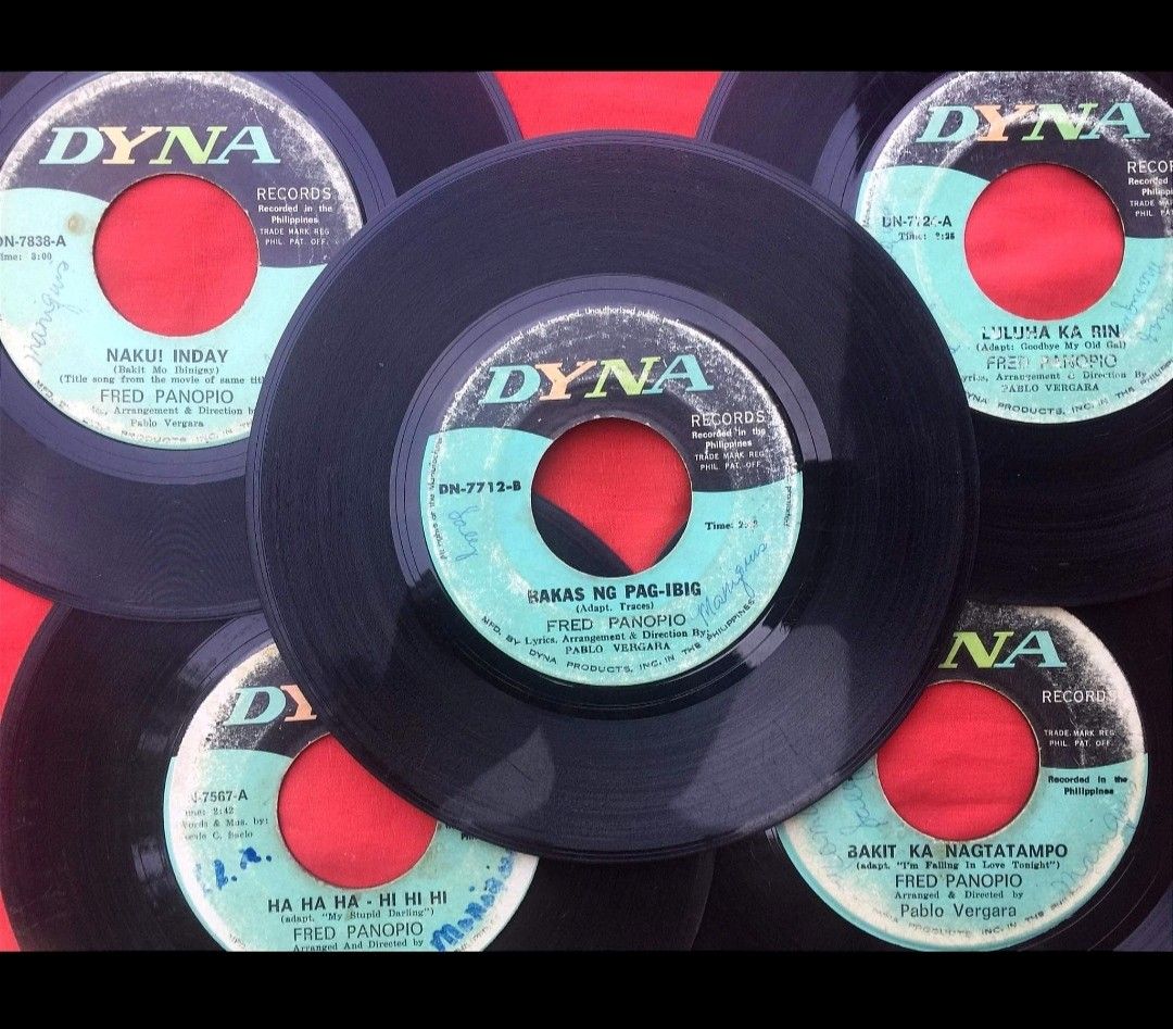 DYNA RECORDS FRED PANOPIO 45 RPM VINYL RECORD (Untested), Hobbies ...
