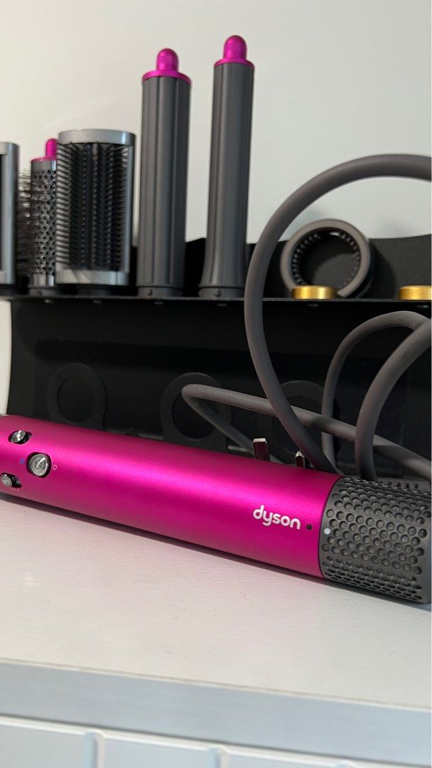 Dyson Airwrap Full Set with box and stand, Beauty & Personal Care, Hair on Carousell