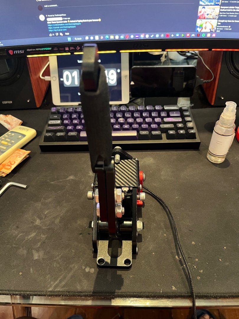 E brake racing simulator, Computers & Tech, Parts & Accessories, Other ...