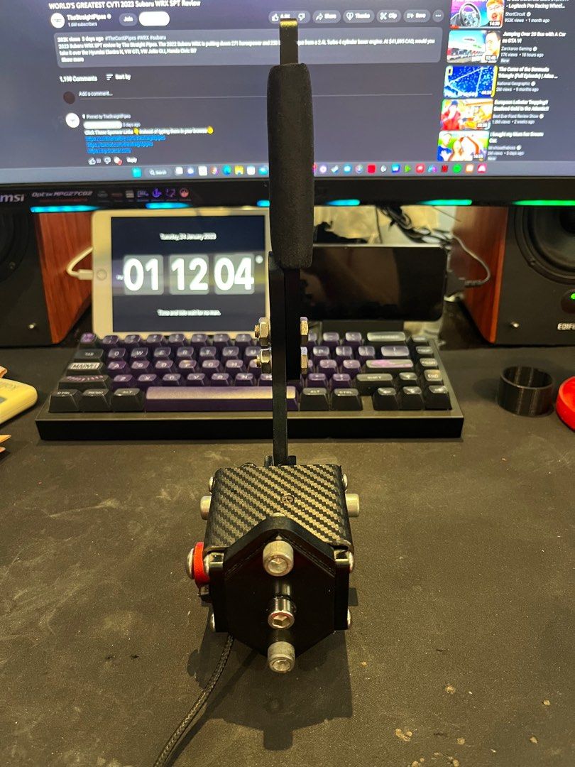 E brake racing simulator, Computers & Tech, Parts & Accessories, Other ...