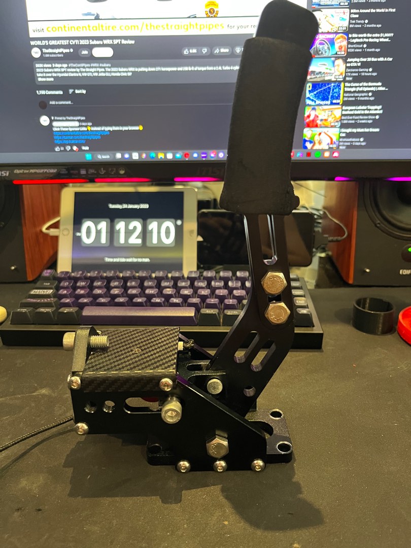 E brake racing simulator, Computers & Tech, Parts & Accessories, Other ...