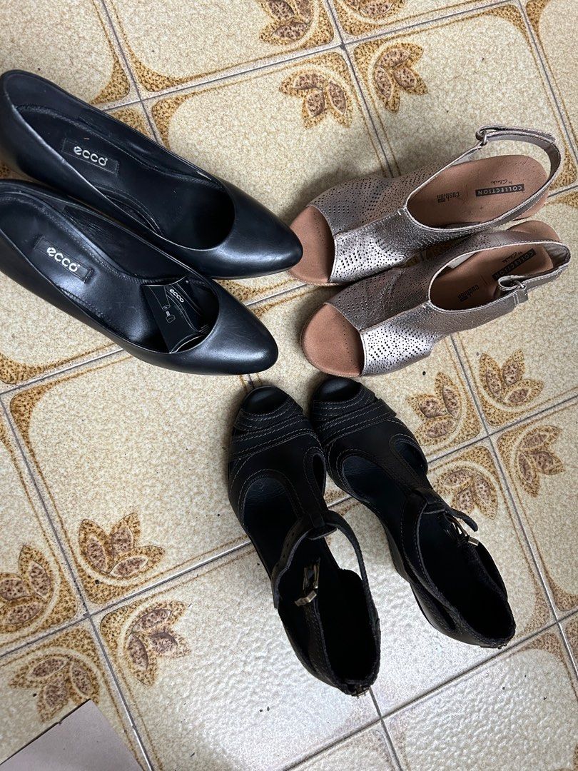 Ecco, Women's Fashion, Footwear, Heels on Carousell