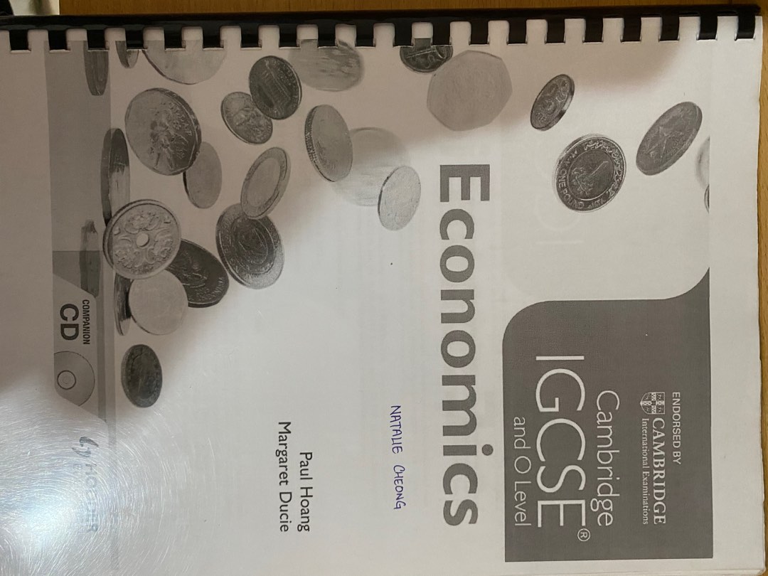 Economics IGCSE Cambridge O Levels textbook coursebook, Hobbies & Toys ... Economics IGCSE Cambridge O Levels textbook coursebook, Hobbies & Toys ...