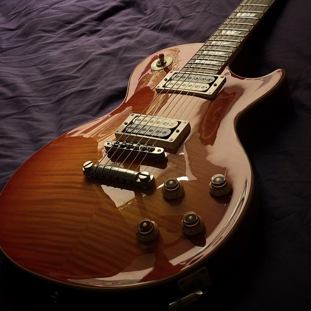 Edwards Les Paul E-LPS (Japan), Hobbies & Toys, Music & Media, Musical ...