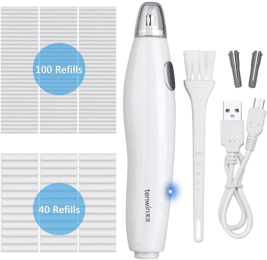 Electric Eraser, 140 Eraser Refills, Electric Erasers Rechargeable for ...