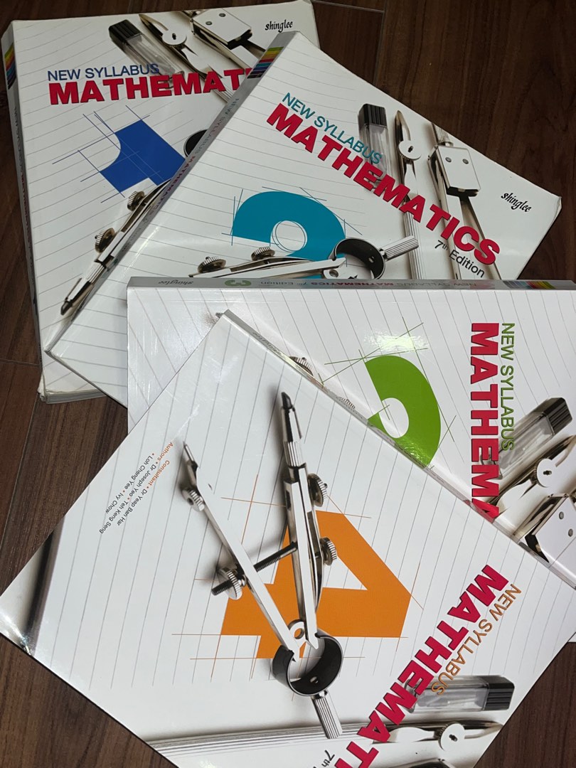 O-Level Elementary Mathematics Textbook 1-4, Hobbies & Toys, Books ...