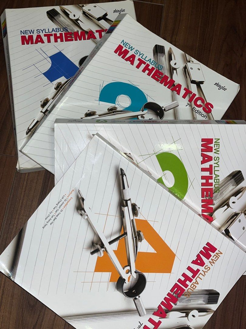 O-Level Elementary Mathematics Textbook 1-4, Hobbies & Toys, Books ...