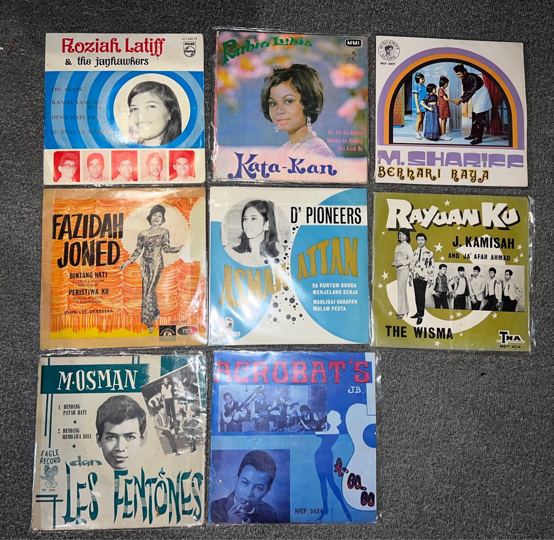 Ep piring hitam melayu, Hobbies & Toys, Music & Media, Vinyls on Carousell