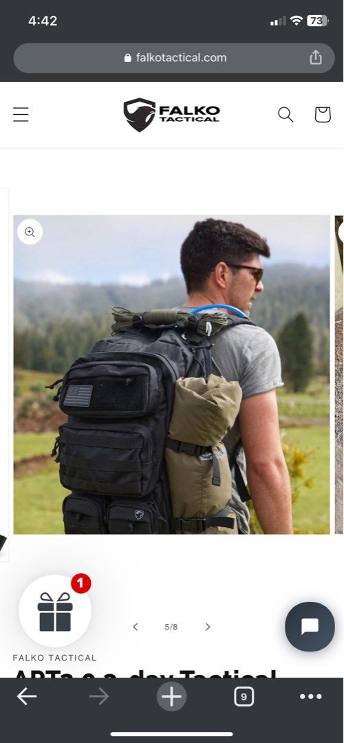 Falko Tactical Backpack, Men's Fashion, Bags, Backpacks on Carousell