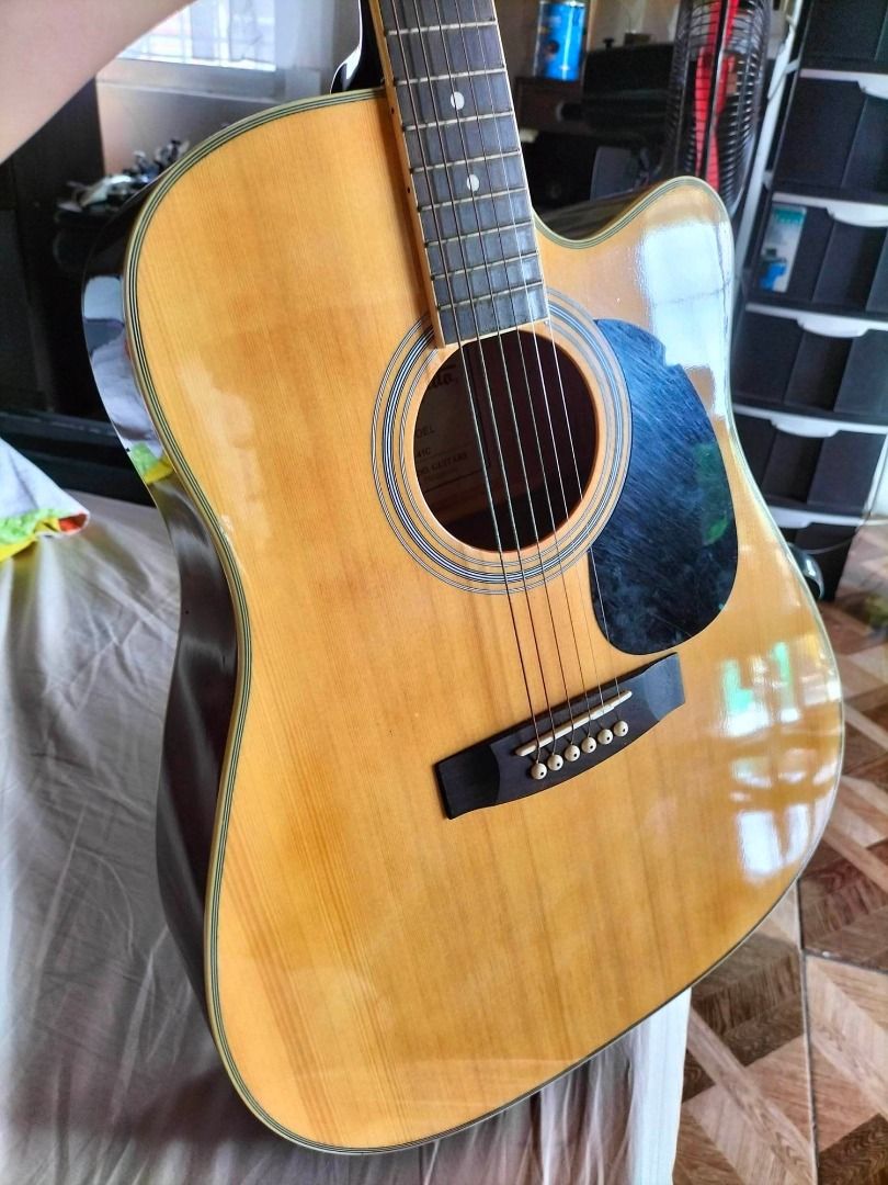 Fernando AW-41C Acoustic Guitar, Hobbies & Toys, Music & Media, Musical ...