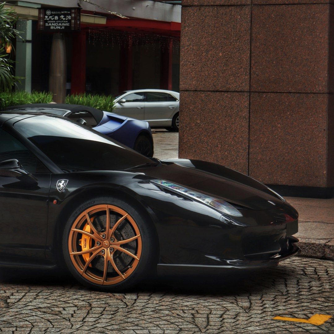 Original Ferrari Rims, Car Accessories, Tyres & Rims on Carousell