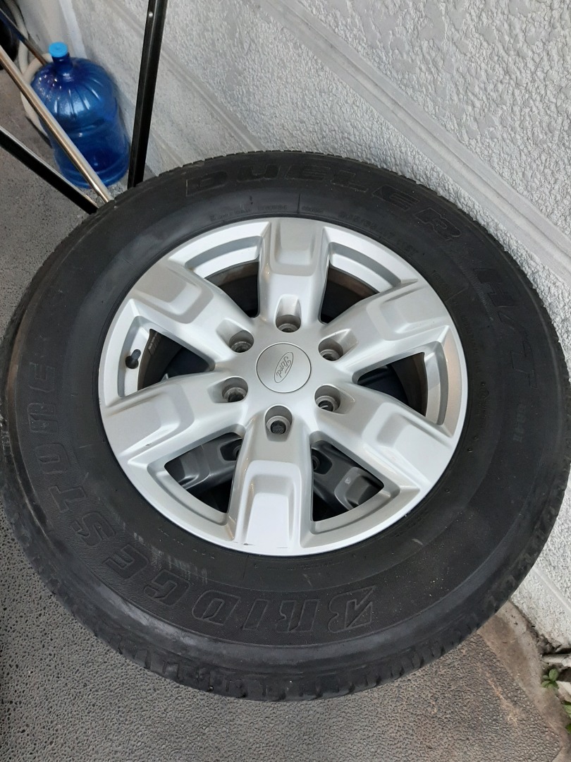 Ford Everest Stock Mags & Tires 265/65R17 80% Tread Life, Car Parts ...