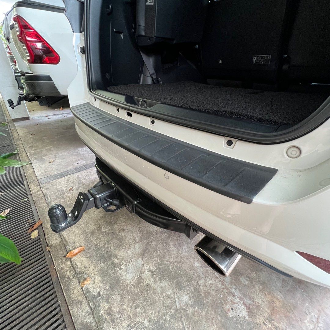 Fortuner Rear Step Sill Guard (2016 and up), Car Parts & Accessories ...