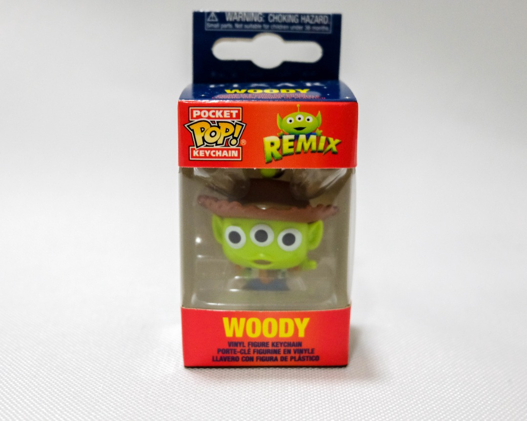 Funko Keychain Pixar Remix Alien Woody Vinyl Figure, Hobbies & Toys ...