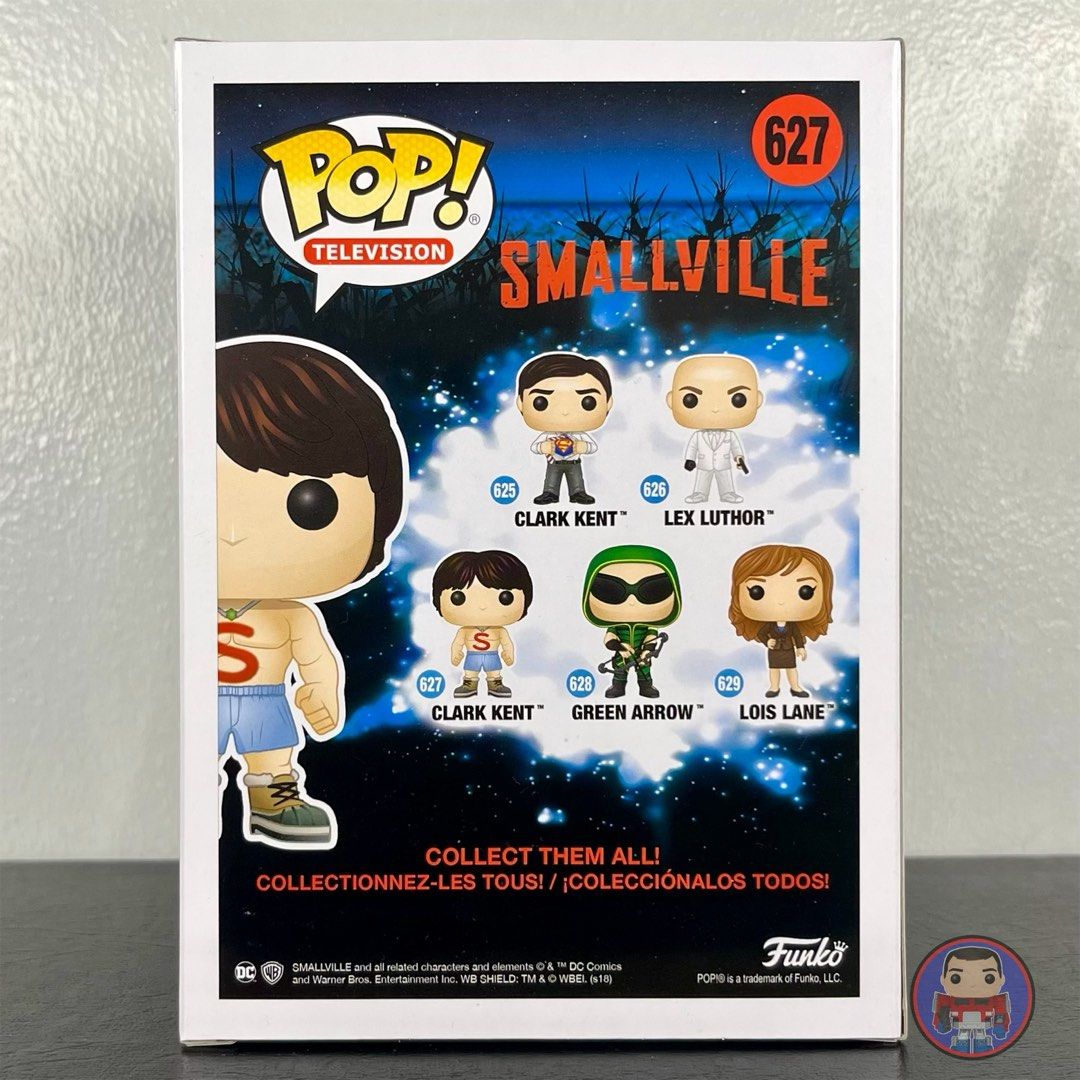 Funko Pop Smallville - Clark Kent (Shirtless), Hobbies & Toys, Toys ...