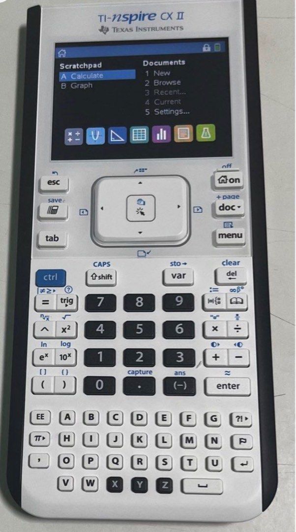 GDC Texas Instruments TI-Nspire CX II GRAPHING CALCULATOR, Computers ...