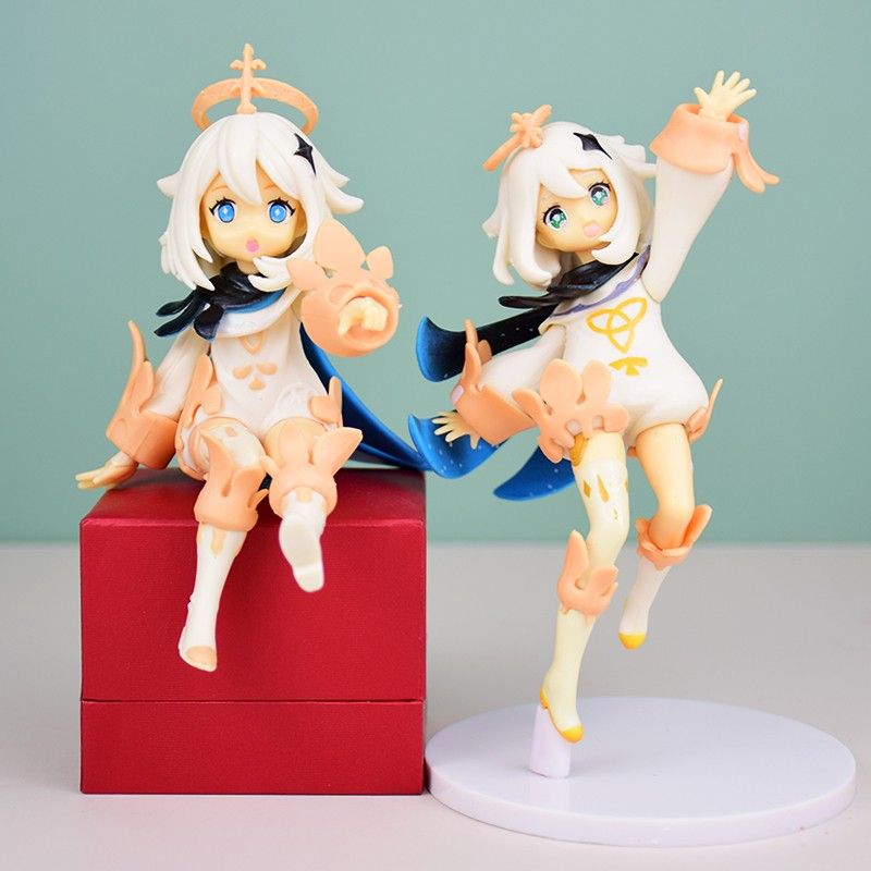 Genshin Impact Paimon Figure Jump Sit, Hobbies & Toys, Memorabilia ...