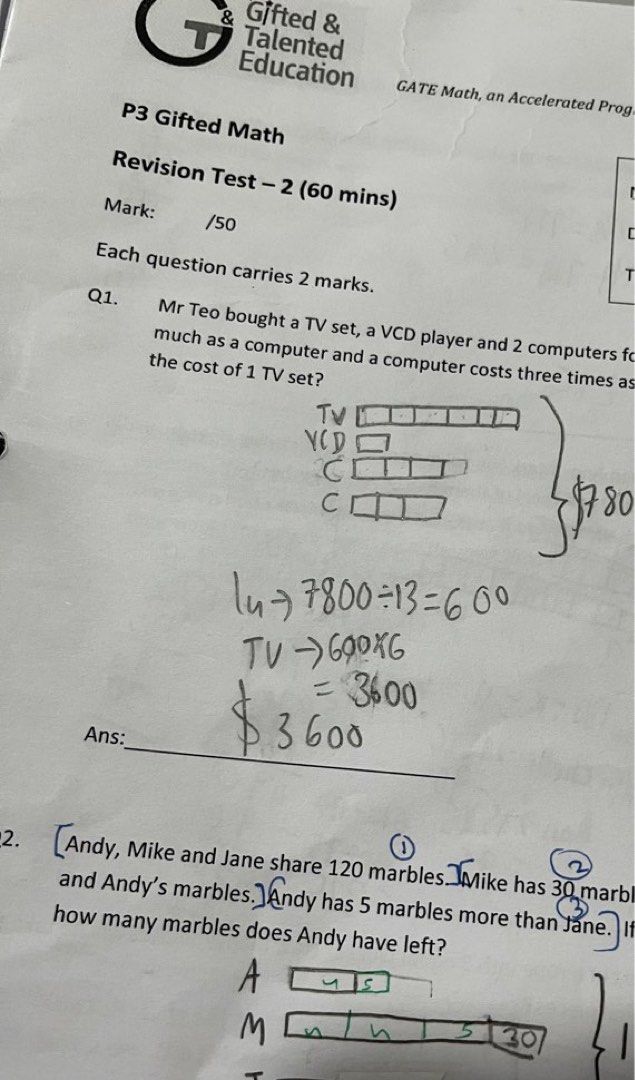 Gep P3 Math notes, Hobbies & Toys, Books & Magazines, Textbooks on ...