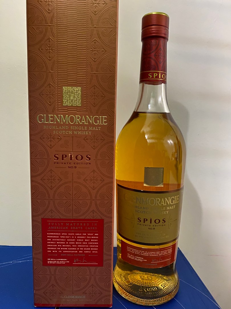 Glenmorangie Spios Private Edition 700ml 46%, 嘢食 & 嘢飲, 酒精飲料 - Carousell
