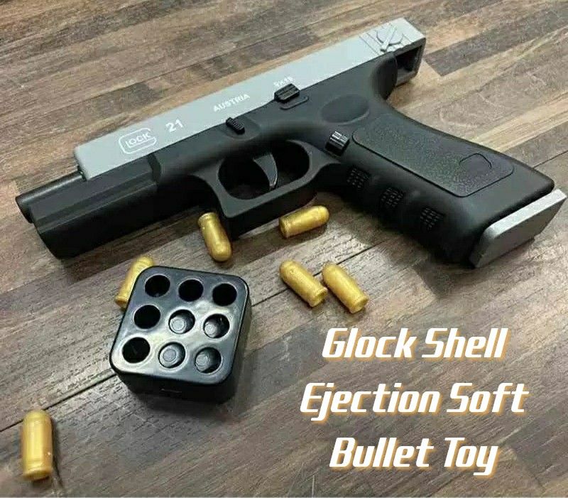 Glock Toy Shell Ejection Bullet, Hobbies & Toys, Toys & Games on Carousell