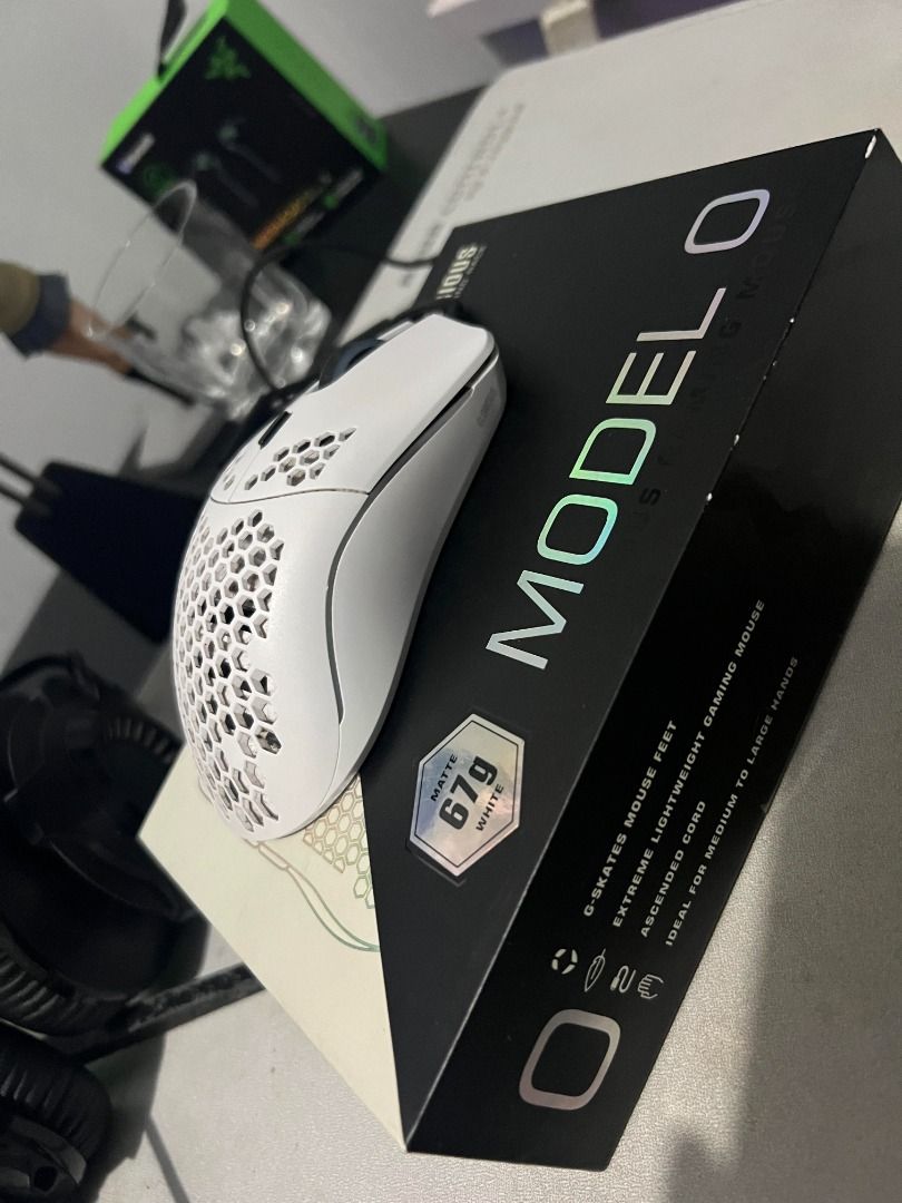 Glorious Model O Wired Gaming Mouse Matte White, Computers & Tech ...