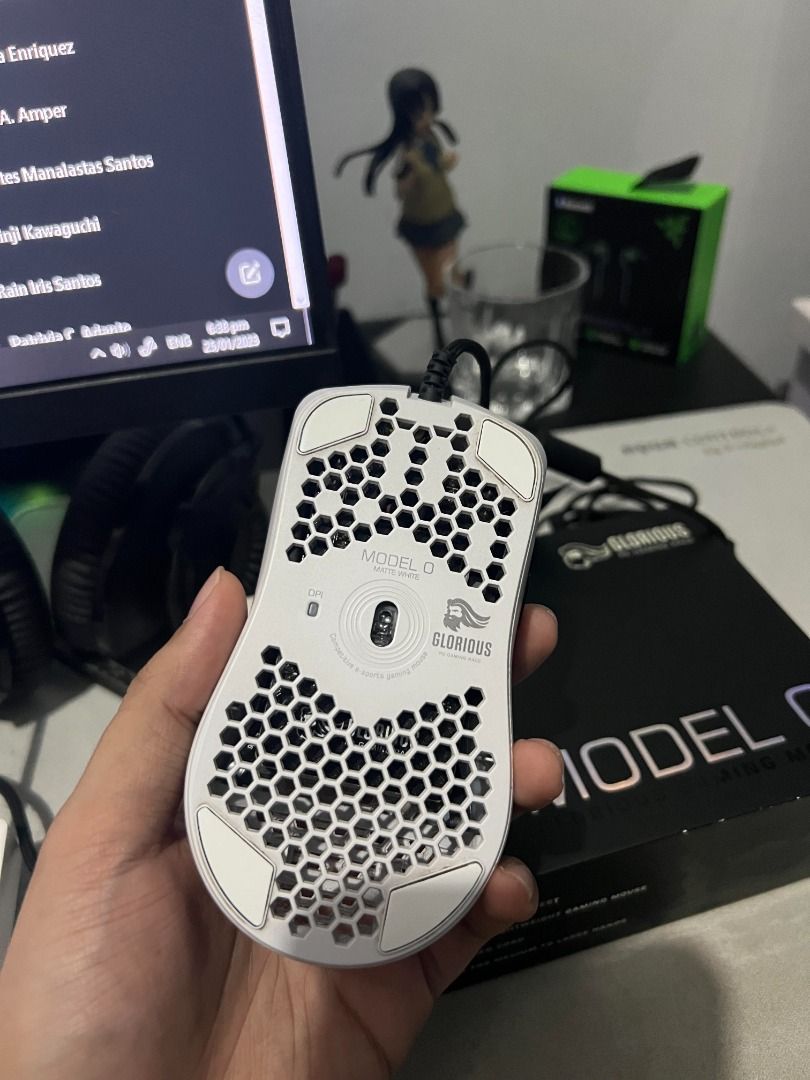 Glorious Model O Wired Gaming Mouse Matte White, Computers & Tech ...