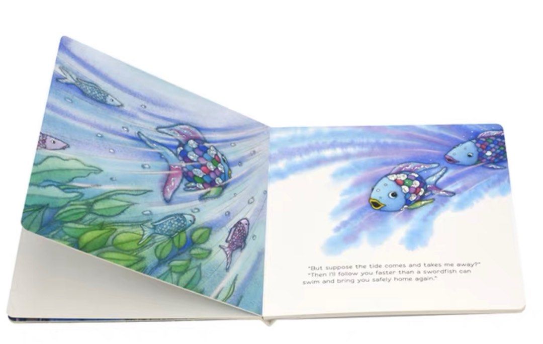 Good Night, Little Rainbow Fish (Board Book), Hobbies & Toys, Books ...