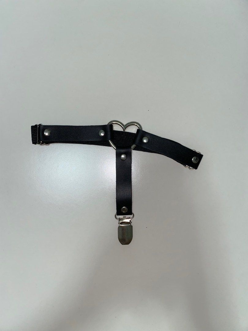 goth leg buckle accessories, Women's Fashion, Watches & Accessories ...