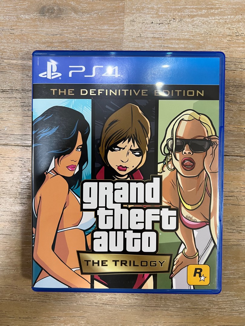 Grand Theft Auto Trilogy Ps4, Video Gaming, Video Games, PlayStation on ...