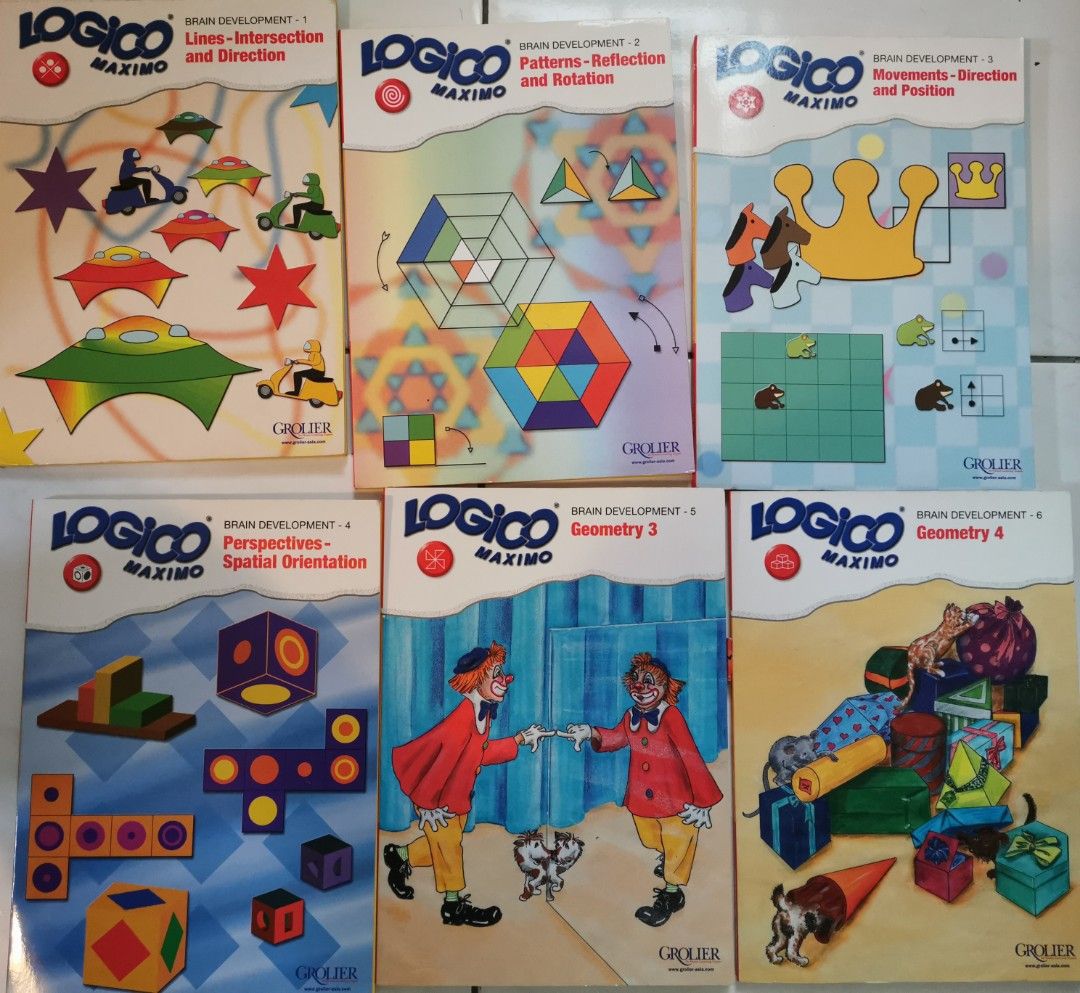 Grolier LOGICO Maximo, Hobbies & Toys, Books & Magazines, Children's ...