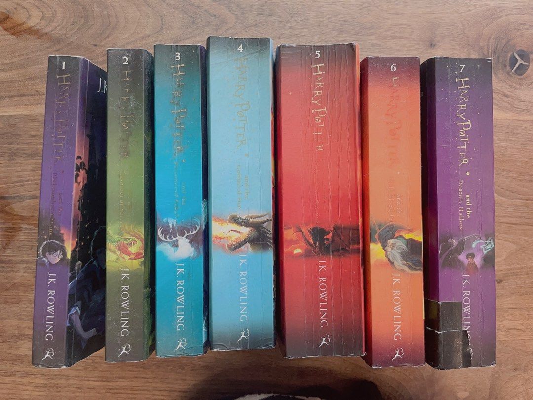 Harry Potter Books 1-7, Hobbies & Toys, Books & Magazines, Children's ...