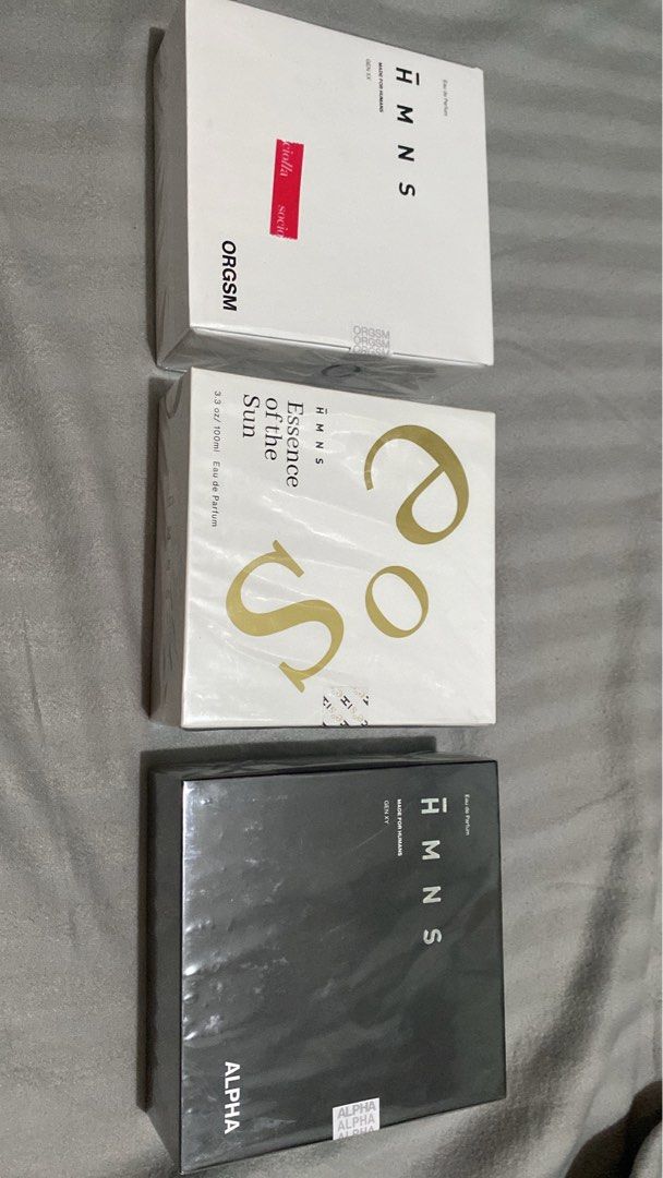 HMNS Parfum Perfume Alpha Eos Orsgm 100ml New Segel Box Original ...