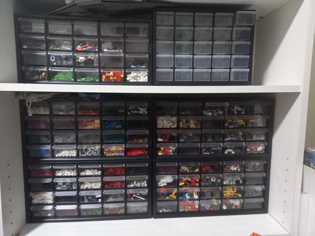 Hobby / Lego sorting drawers with dividers, Furniture & Home Living ...