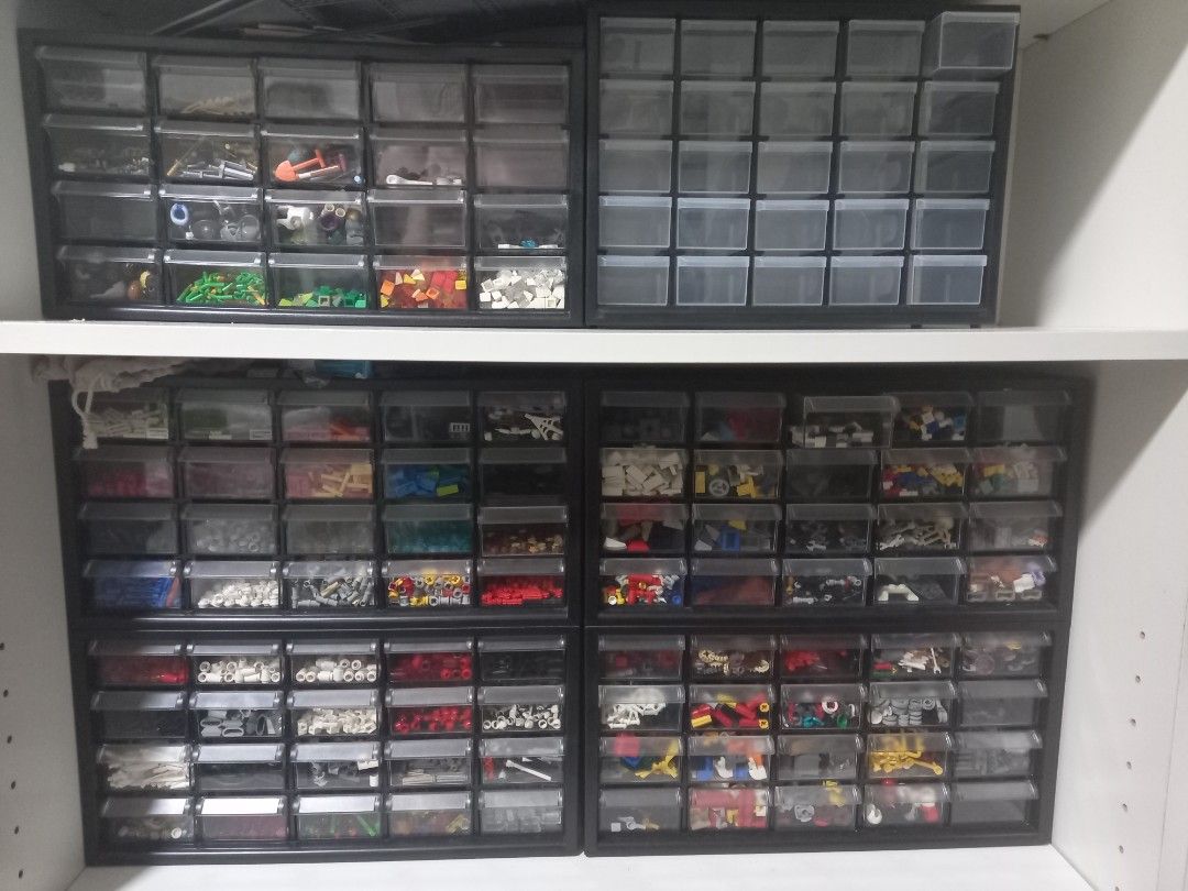 Hobby / Lego sorting drawers with dividers, Furniture & Home Living ...