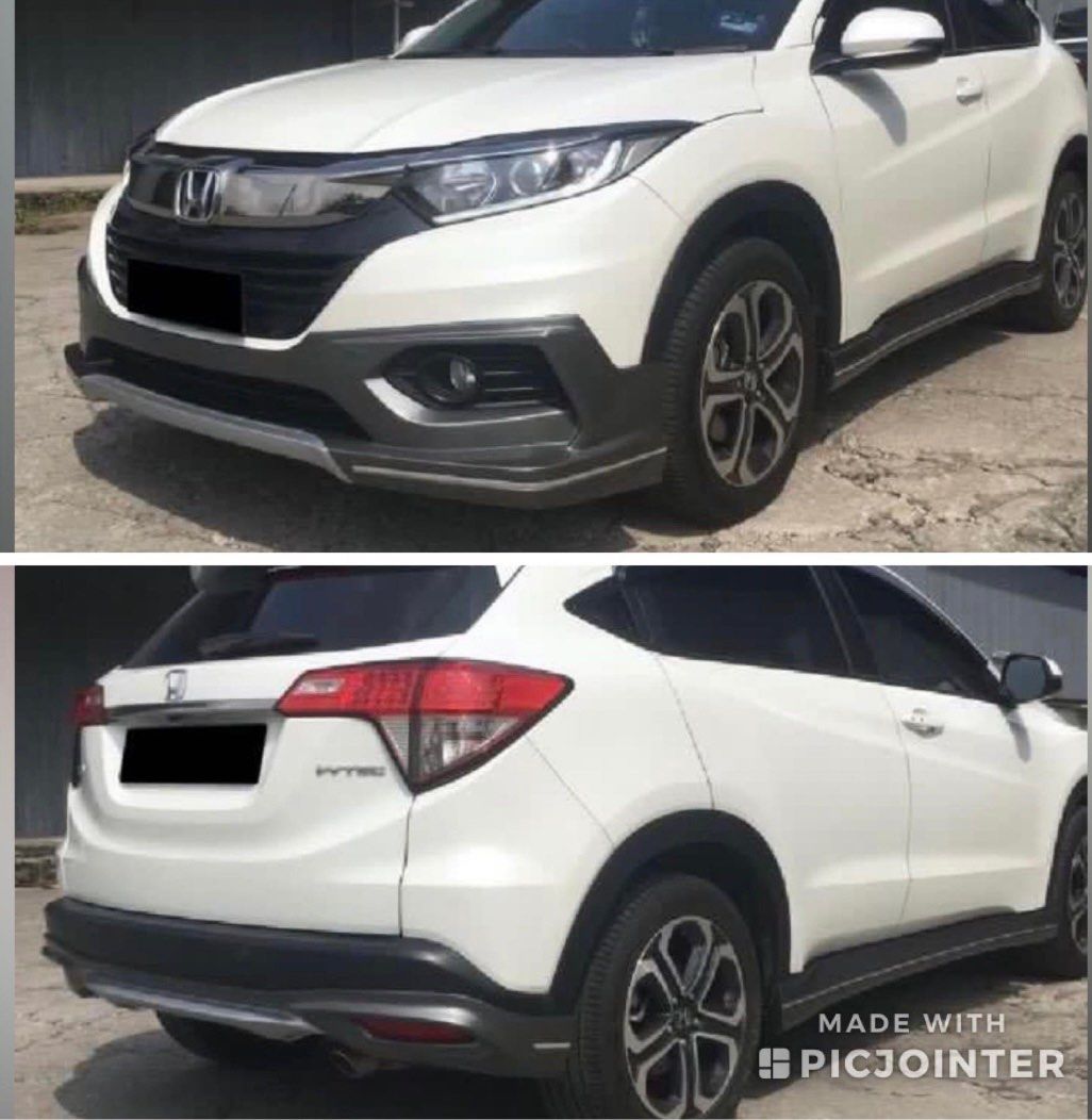 Honda Vezel HRV Fullset bodykit Bonnet Spoiler , Car Accessories ...
