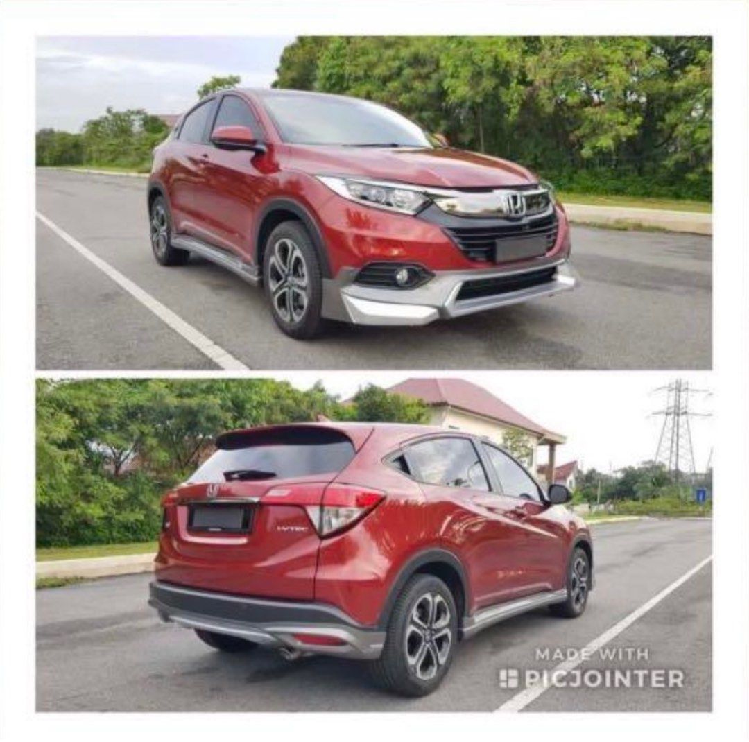 Honda Vezel HRV Fullset bodykit Bonnet Spoiler , Car Accessories ...