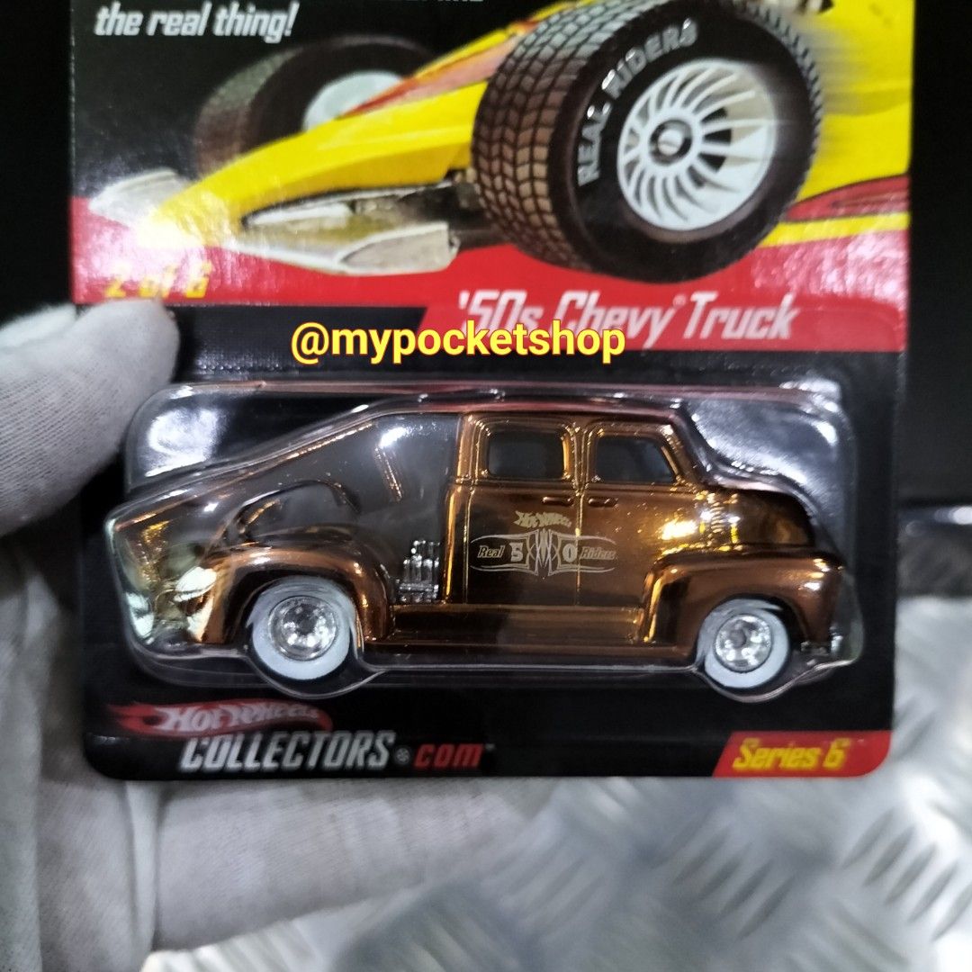 Hot Wheels '50s CHEVY TRUCK - Spectraflame Light Brown / Root Beer ...