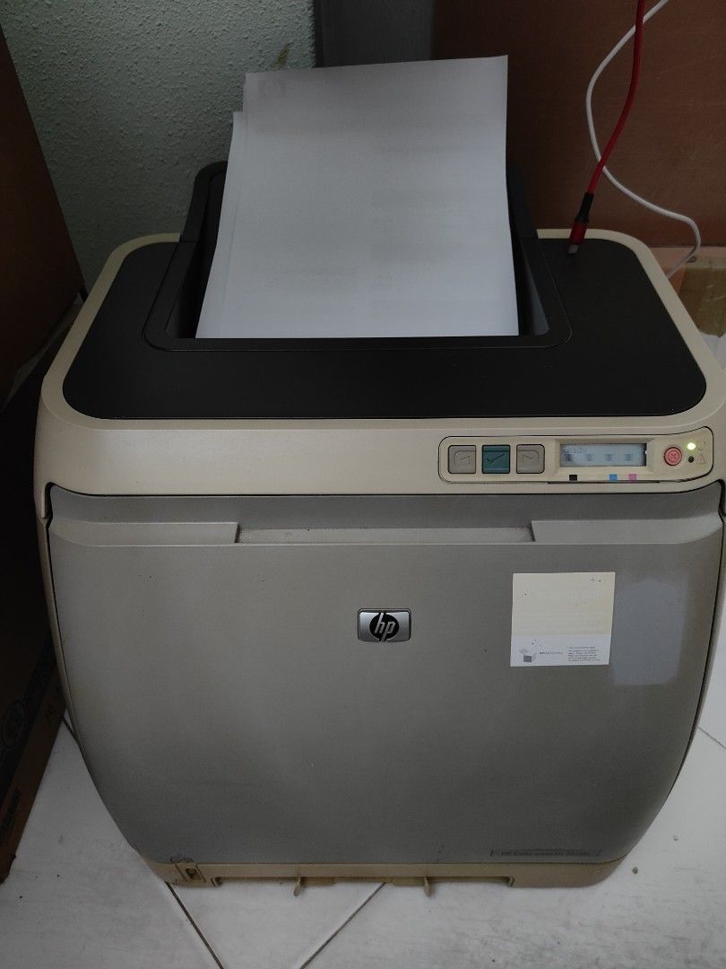 HP Color Laserjet 2600n USB and Ethernet network printer, Computers ...