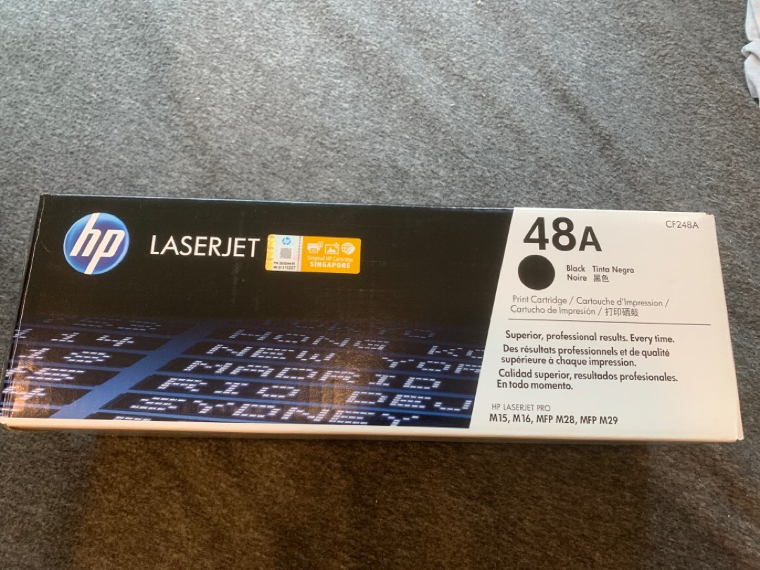 HP Printer Cartridge (Black) - HP laserjet pro, Computers & Tech ...