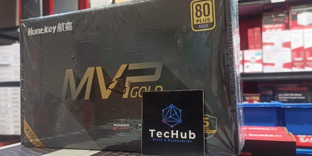 Huntkey 650W MVP Gold 80Plus Gold True Rated PSU Fully Modular K650, Computers & Tech, Parts ...