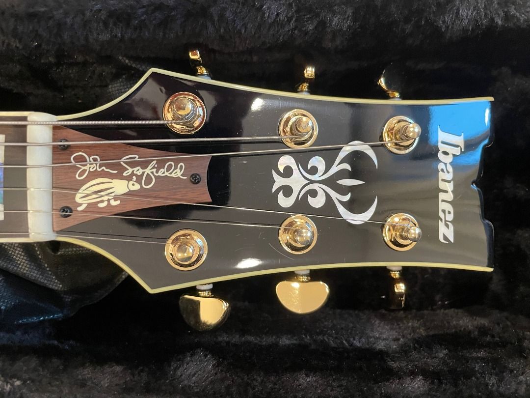 Ibanez John Schofield Semi-Hollow Body Guitar, Hobbies & Toys, Music ...