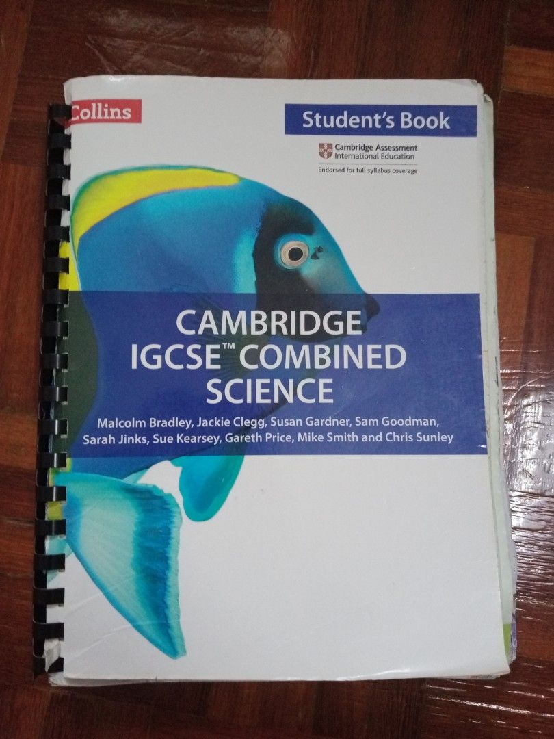 IGCSE Cambridge Combined Science Textbook And Notes, Hobbies & Toys ...