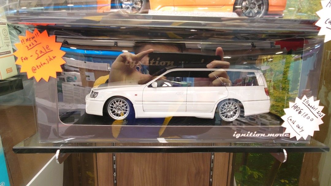 ignition model 1/18 nissan stagea wagon, 預購 - Carousell