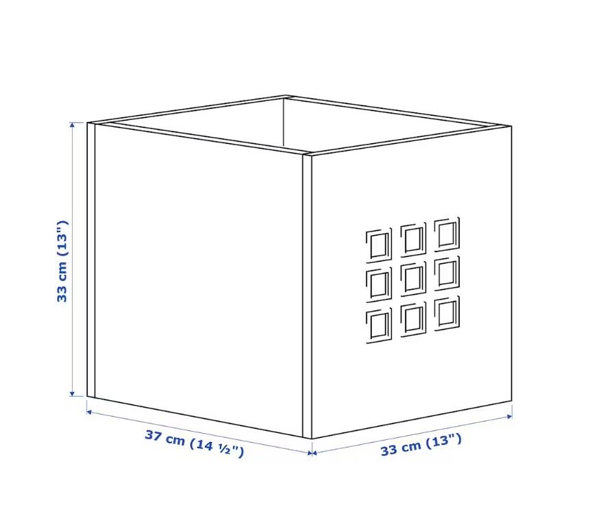 Ikea Lekman Storage Box, Furniture & Home Living, Home Improvement ...