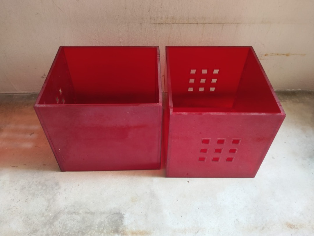 Ikea Lekman Storage Box, Furniture & Home Living, Home Improvement ...