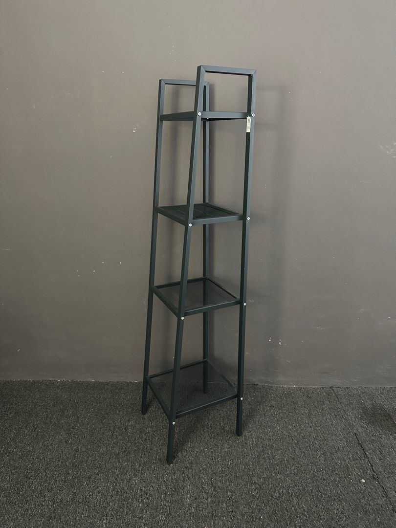 IKEA LERBERG Shelf unit (Dark Grey), Furniture & Home Living, Furniture ...