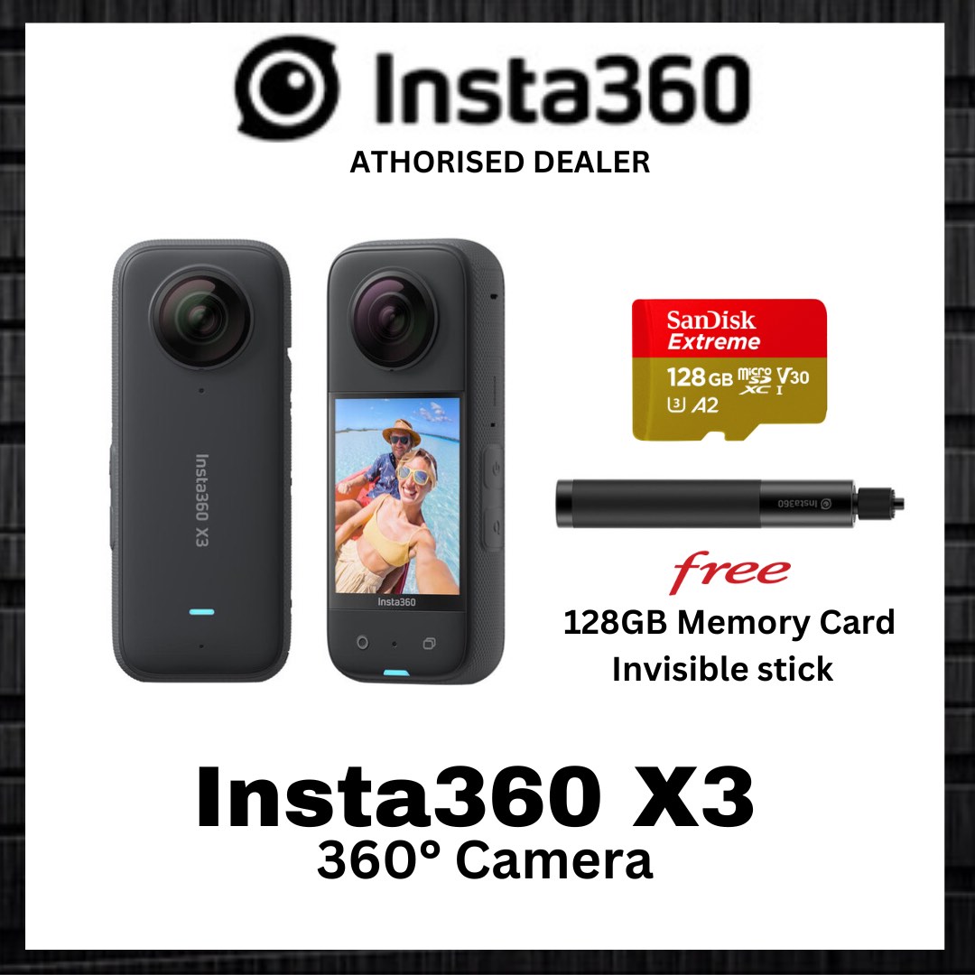 Insta360 one x3, Photography, Cameras on Carousell