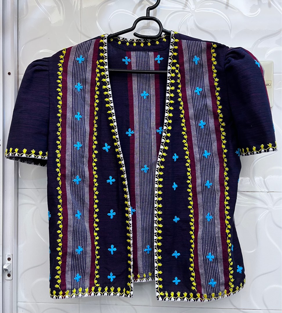 Itneg Filipiniana Bolero, Women's Fashion, Tops, Others Tops on Carousell